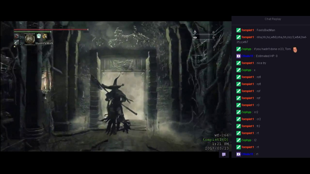 Bloodborne - TwitchChat Defeats Loran Silverbeast, Lower Loran Layer 1 ...