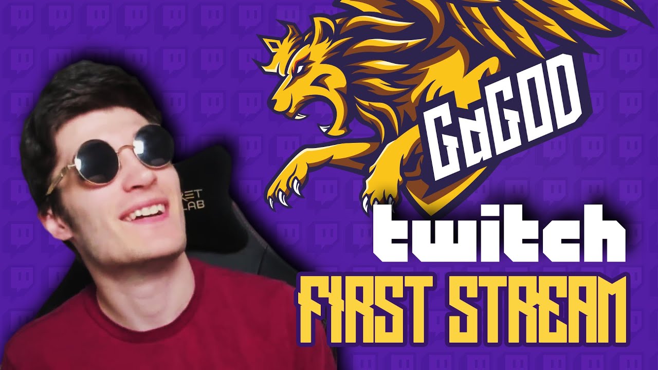 FIRST STREAM ON TWITCH! - YouTube