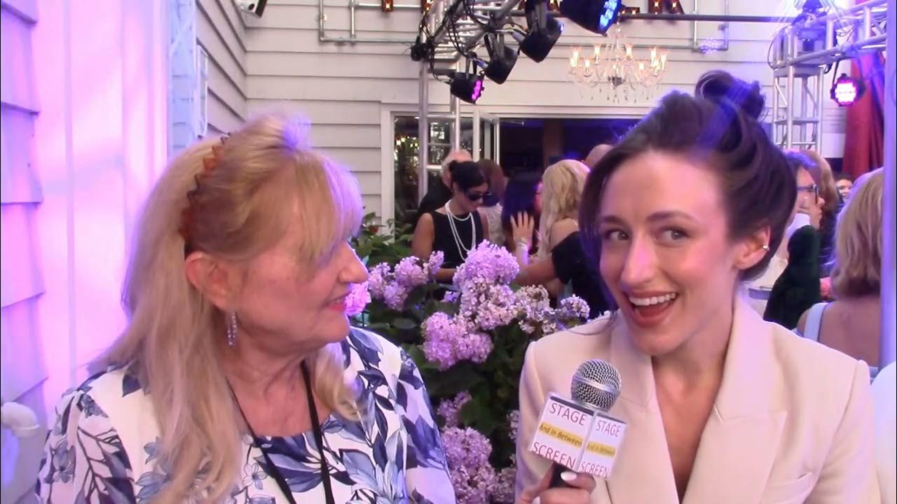 Interview with Olivia Cygan "Deceived" on-stage at Bay Street Theater - YouTube