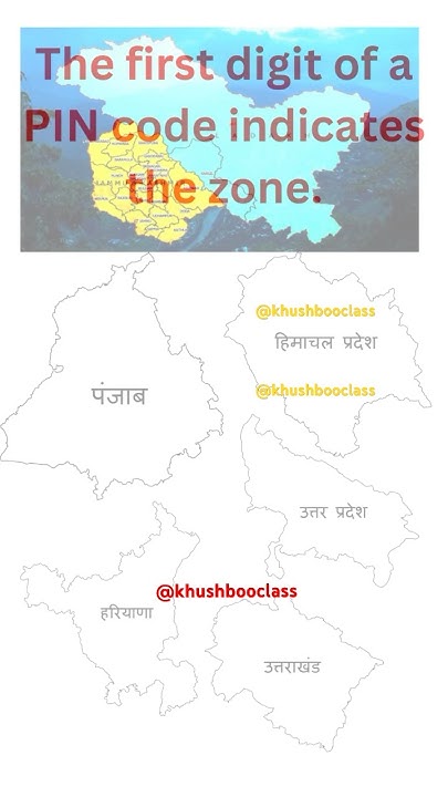 Story behind every digit of Pincode? Pincode digits significance #india ...