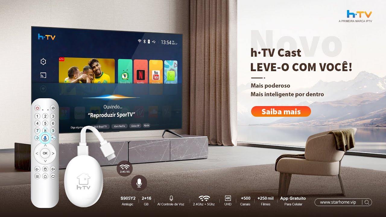 Unboxing e Review de HTV Cast, vídeo de Gustavo Alves - YouTube
