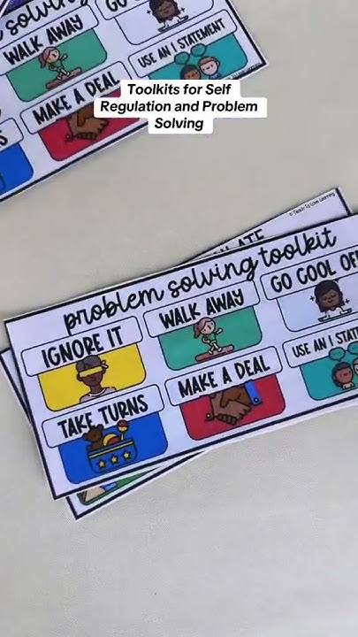 Self Regulation Problem Solving Elementary - YouTube