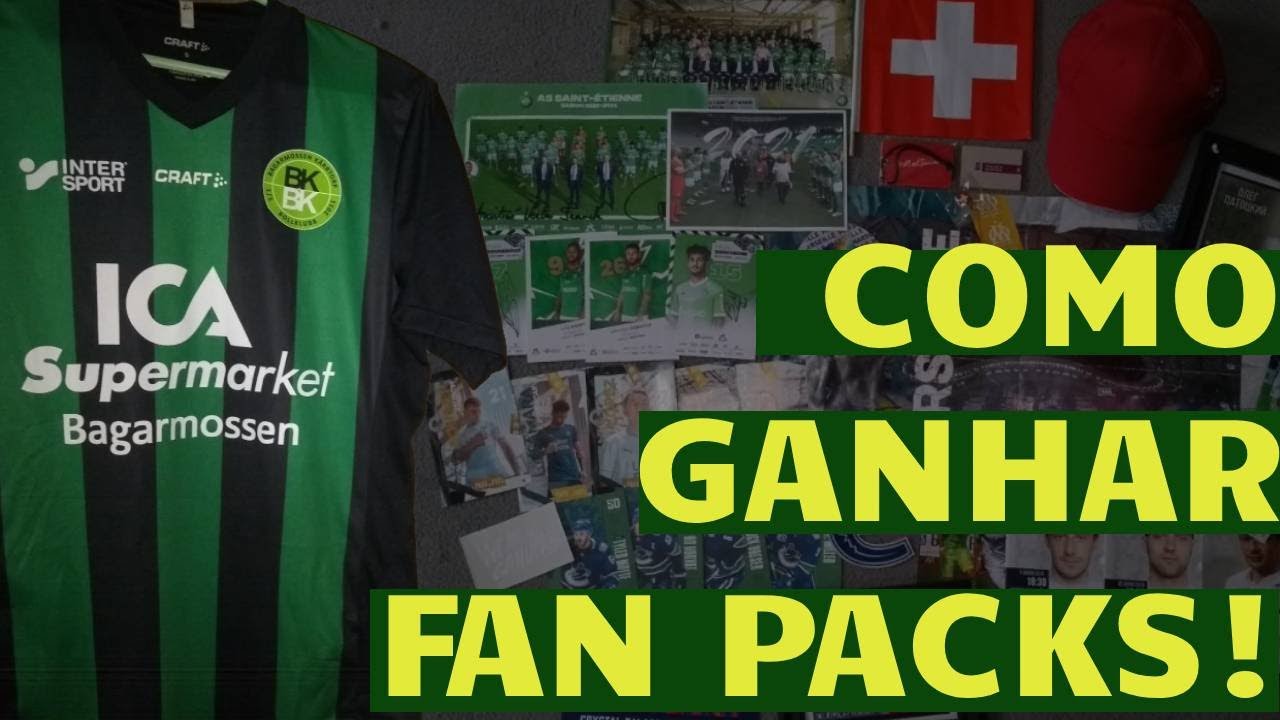 COMO GANHAR FAN PACKS! GRÁTIS E FÁCIL, PRESENTES DE TIMES DE FUEBOL E ...