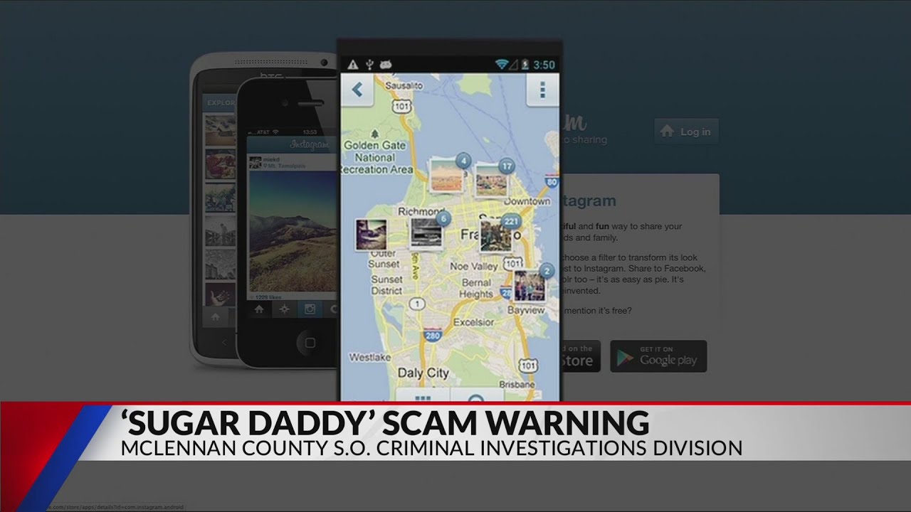 'Sugar Daddy' scam warning - YouTube