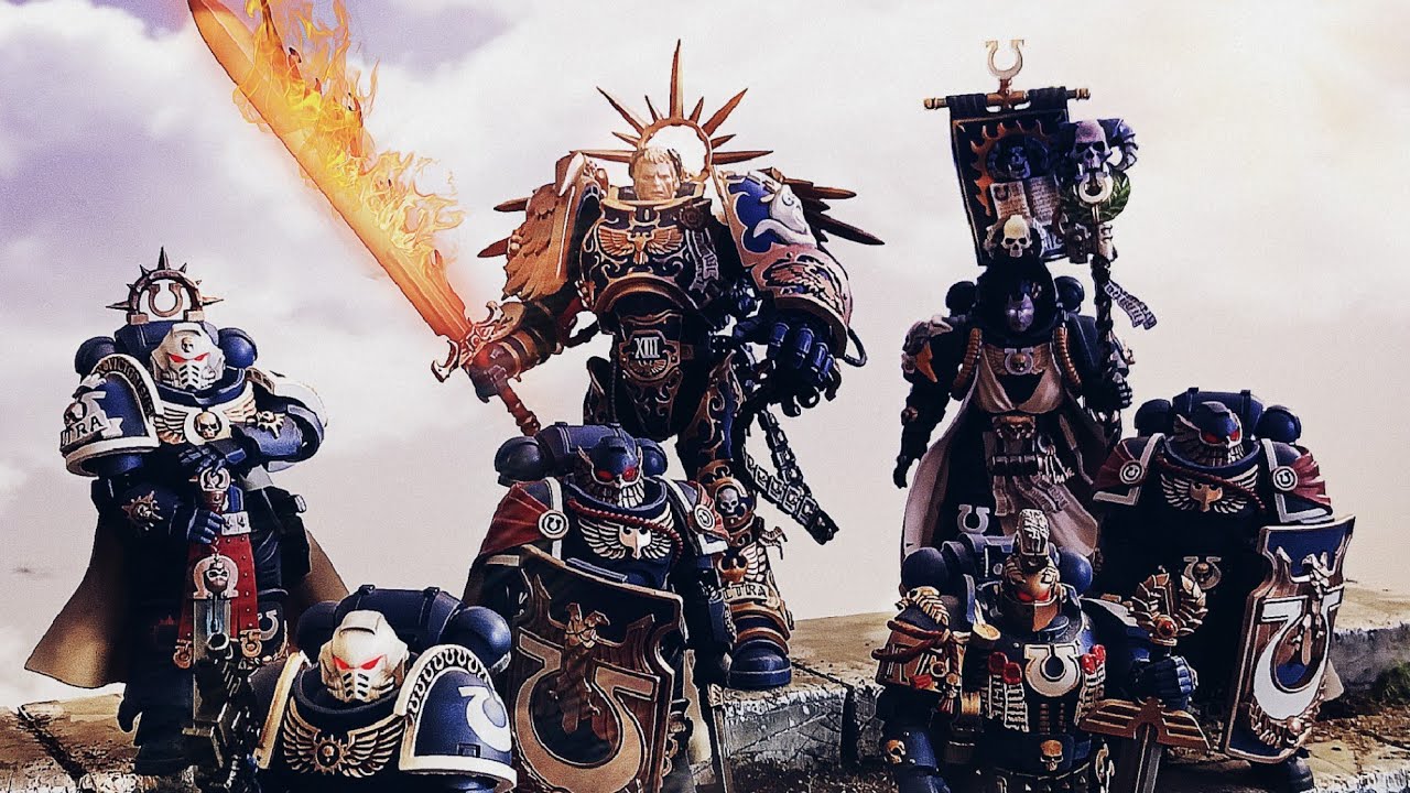 Wh40k Joytoy Spacemarine Ultramarines Roboute Guilliman 🇨🇵 - YouTube