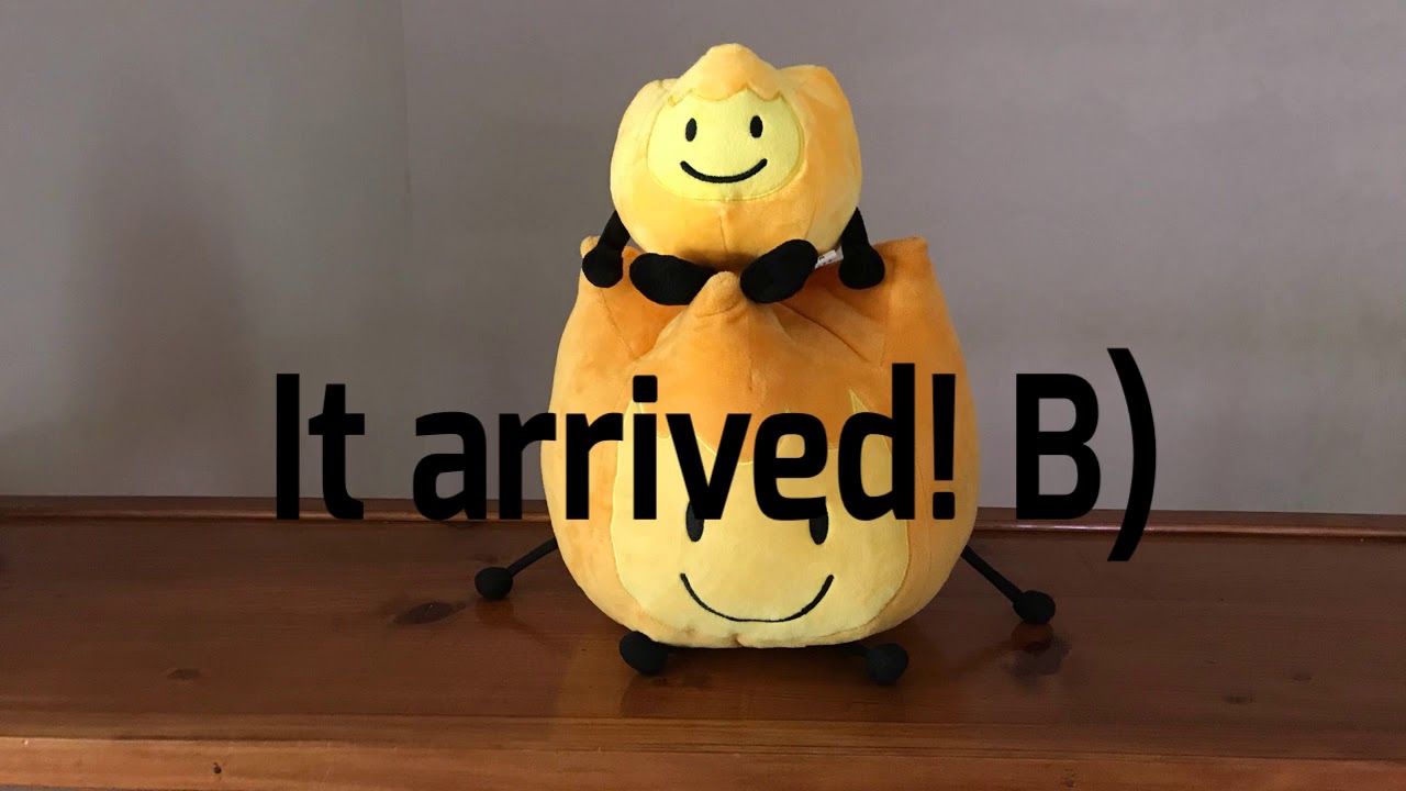 My Firey Jr Plush arrived! - YouTube