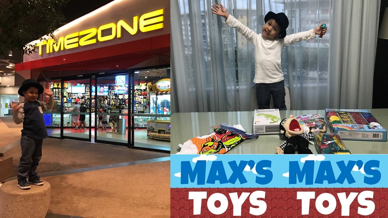 Timezone, Dinosaurs Unboxing, Trolli Easter Egg, Daddy Puppet | Max's ...