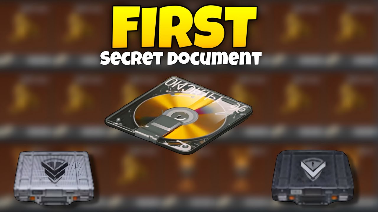 The Easiest Way to GET a SECRET DOCUMENT | Thermal Crates opening Arena ...