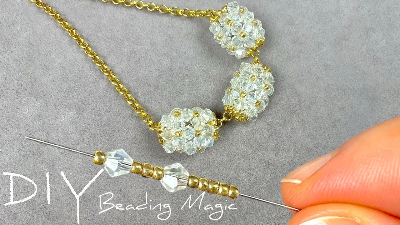 How to Make Beads at Home: Beaded Beads Tutorial | Beads Jewelry Making ...