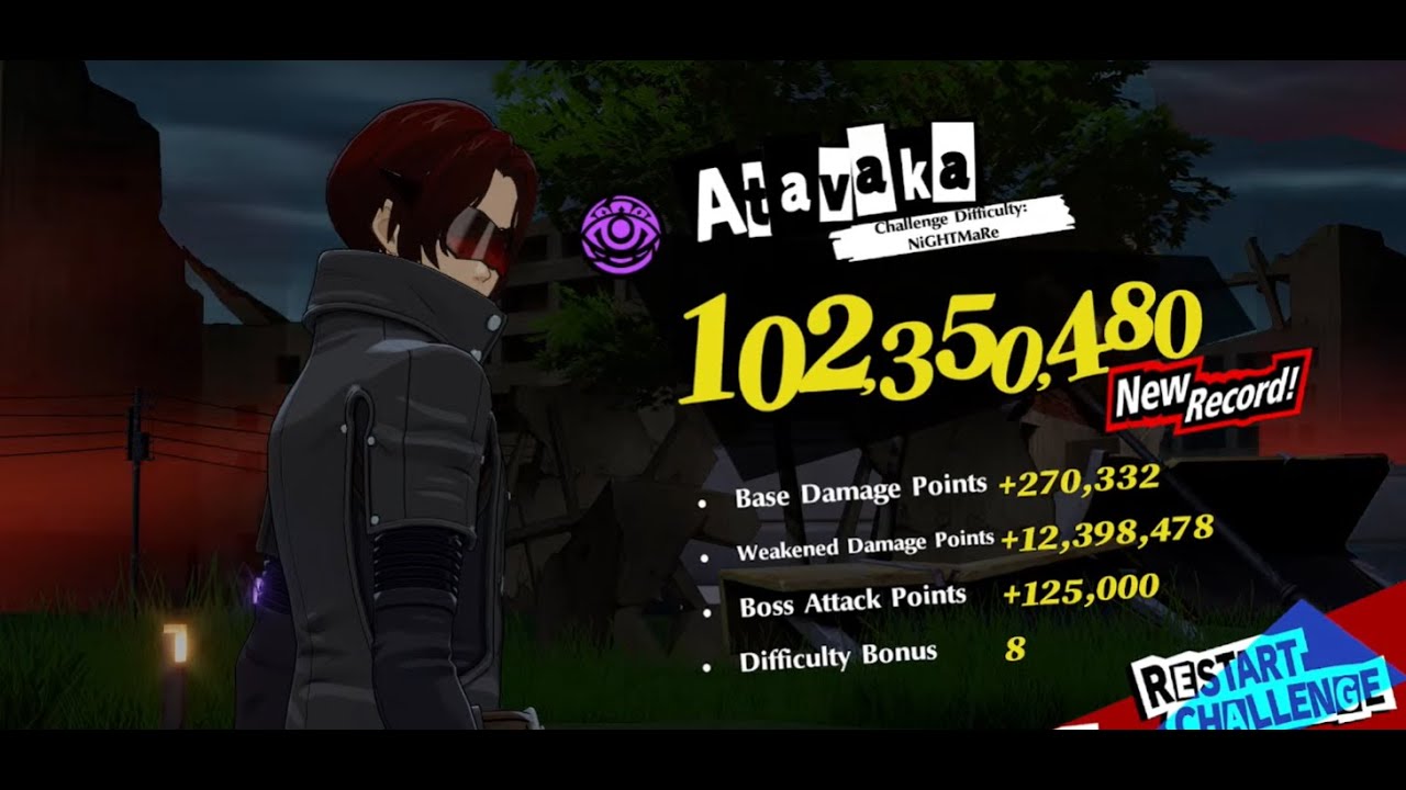 V2.5 DOD Atavaka A6 Queen 100m - Persona 5: The Phantom X (EN/WW) - YouTube
