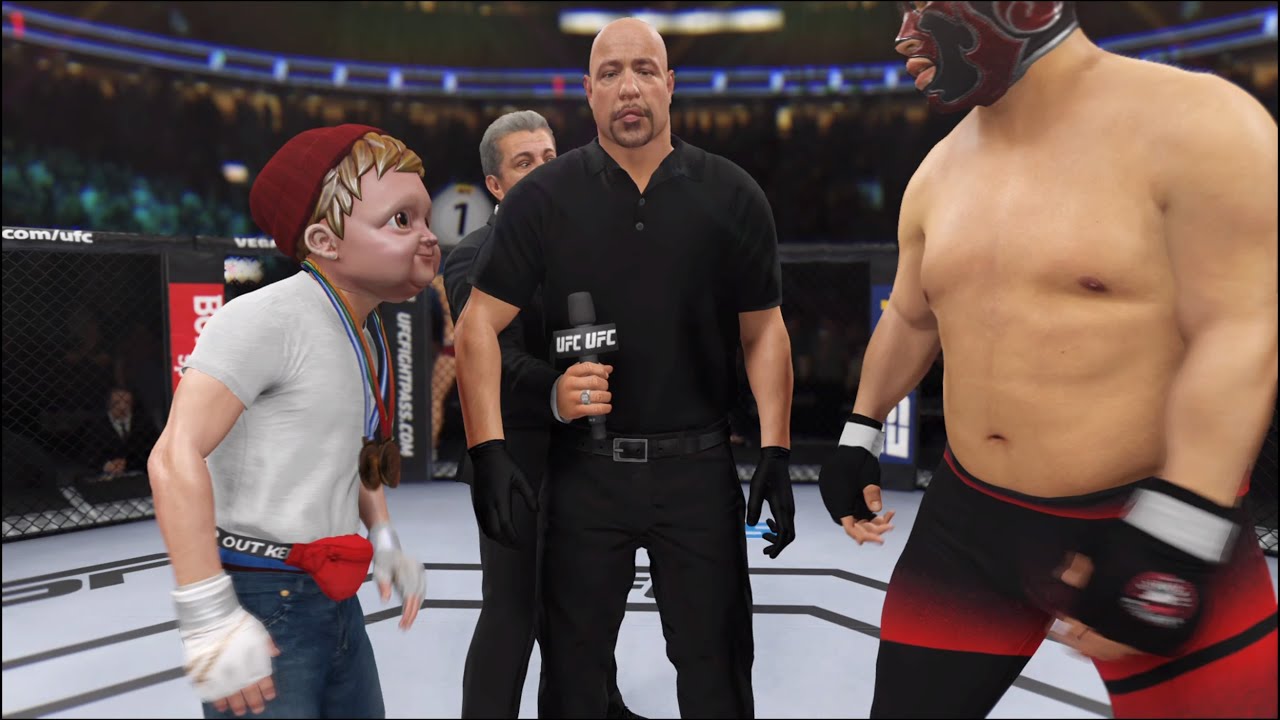 Hasbulla vs. Luchador - EA Sports UFC 4 - Crazy UFC 👊🤪 - YouTube