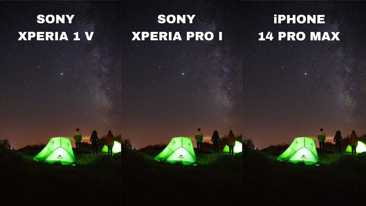 Sony Xperia I V Vs Sony Xperia Pro I Vs iPhone 14 Pro Max | Camera Test ...
