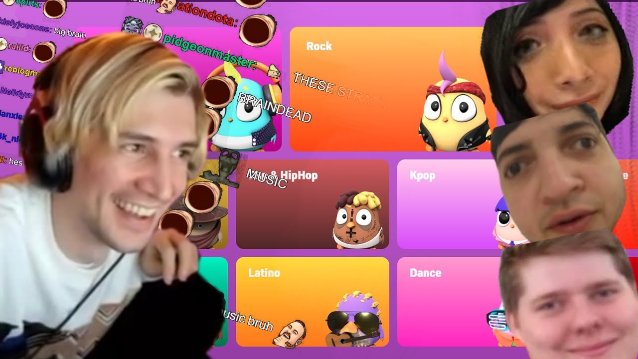 XQC plays Music Trivia with Friends - YouTube