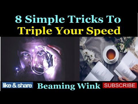 8 Simple Tricks To Triple Your Speed