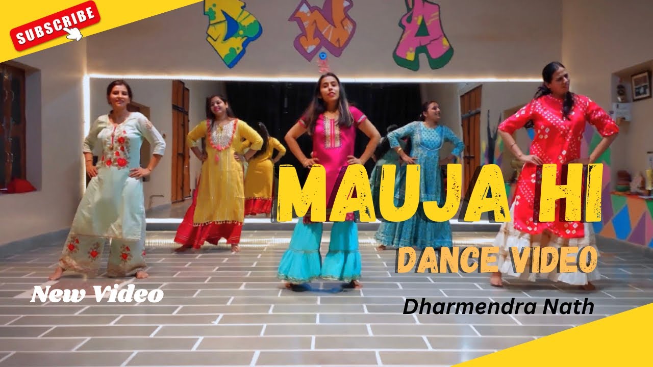 MAUJA HI MAUJA DANCE | DHARMENDRA NATH CHOREOGRAPHY@DNADANCESTUDIO-09 DNA #nocopyright #dance ...