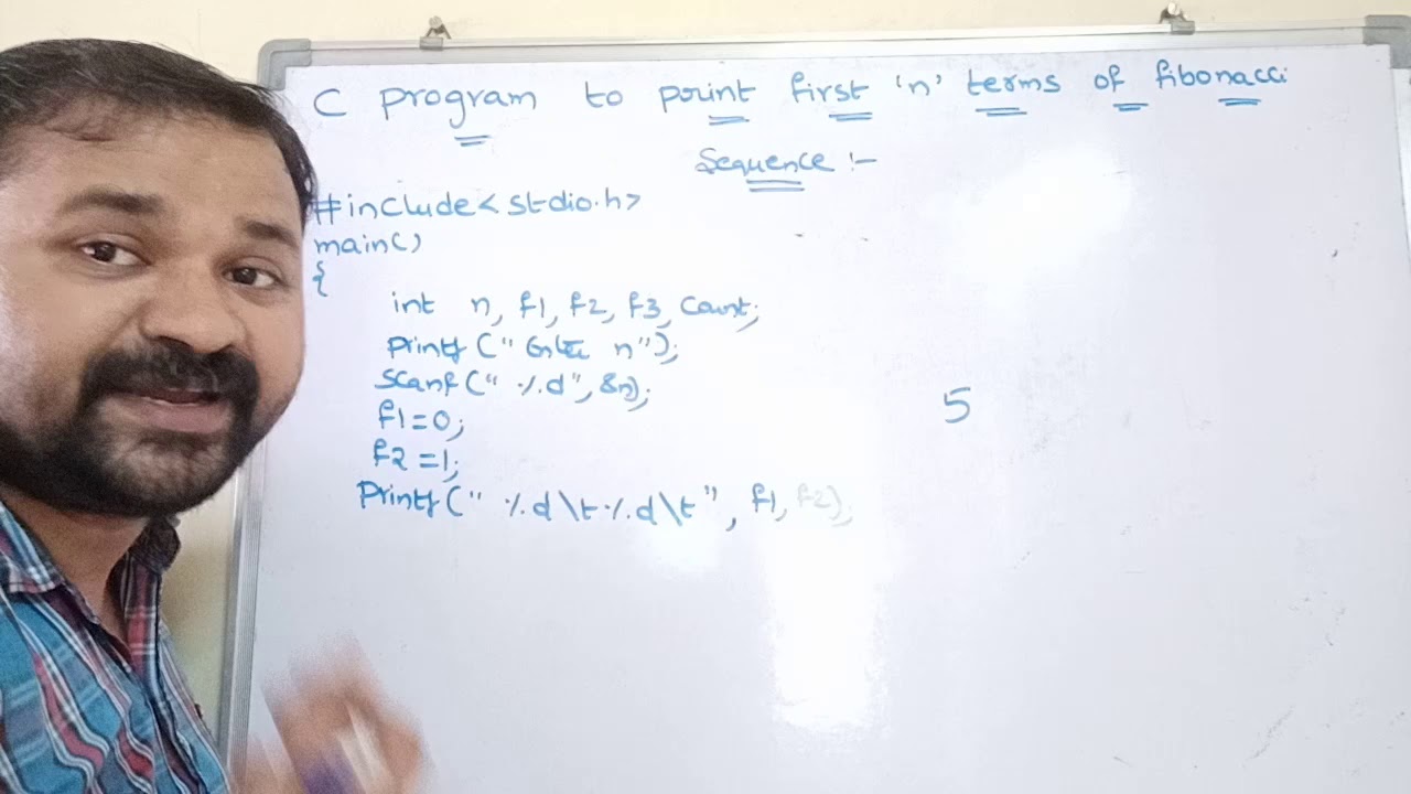 First N Fibonacci Numbers In C c Program To Generate The First N Terms First N Fibonacci Numbers In C c Program To Generate The First N Terms