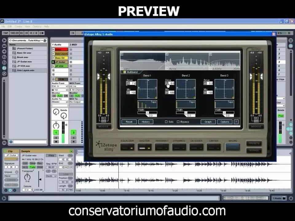 PREVIEW - Mastering iZotope Alloy - YouTube