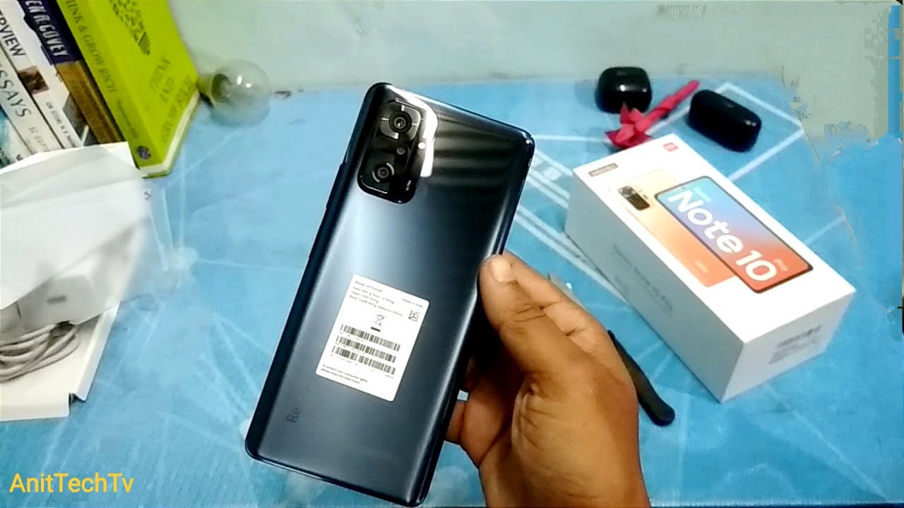 Redmi Note 10 Pro Black ⚫Unboxing|Dark night, 6GB & 128GB | 120Hz ...