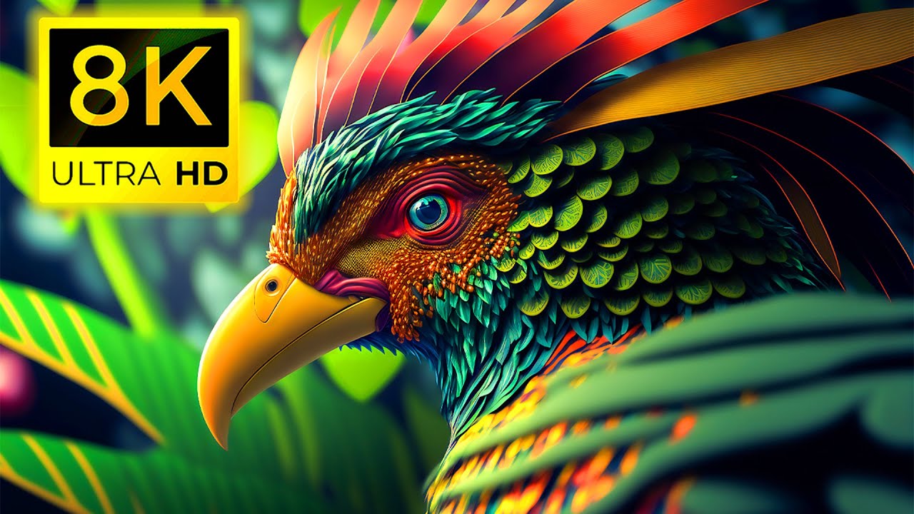 8K Bird - THE WORLD OF BIRDS in 8K ULTRA HD - The Special Collection of ...