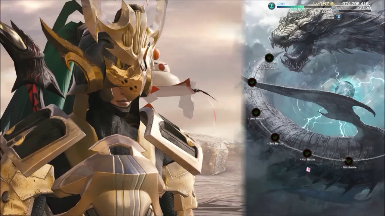 Mobius FF - Endless War 2 Lap 15-9/177 (Sword Saint/UB) - YouTube