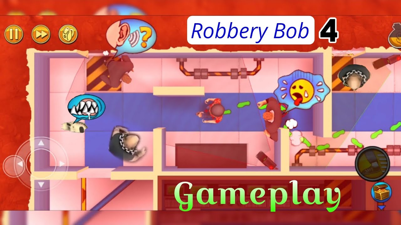 Robbery Bob 4 ~ Gameplay Walkthrough 🚶‍♀️ - YouTube