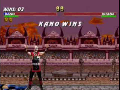 Mortal Kombat Trilogy: Kano Very Hard Champion Ladder part 1/2 - YouTube