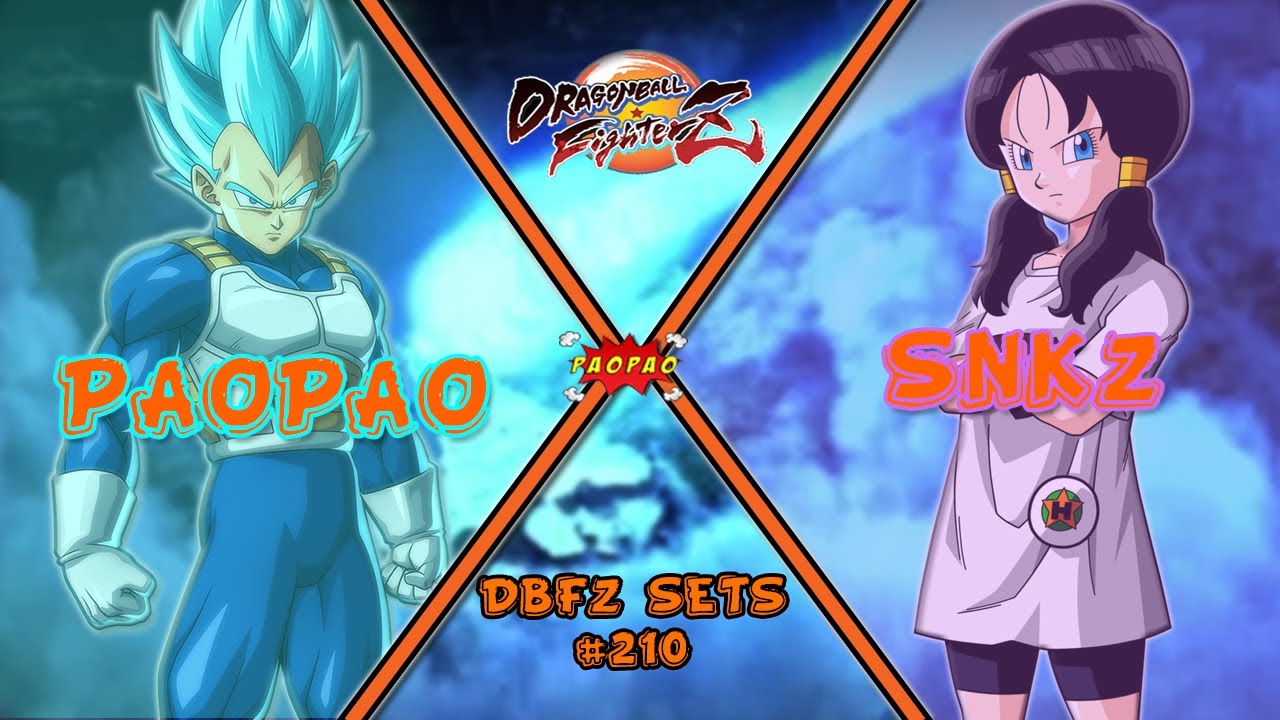 DBFZ Sets #210 paopao (BLUEVEG/GUI/TIEN) vs. snkz (VID/GTG/YAM) - YouTube