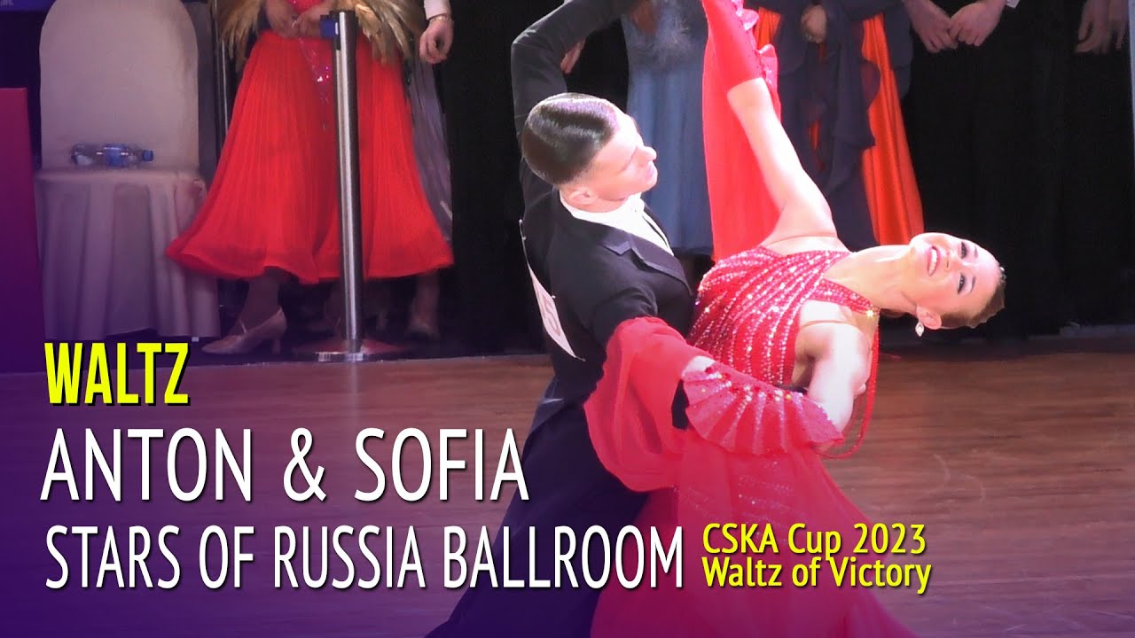 Waltz = Anton Sytilin & Sofia Belikova = Stars of Russia Ballroom = 2023 Waltz of Victory CSKA ...