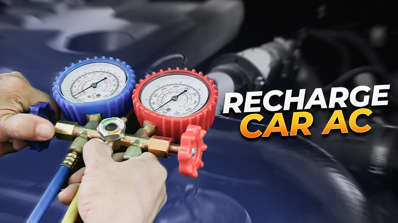 Recharging your car's AC System - YouTube