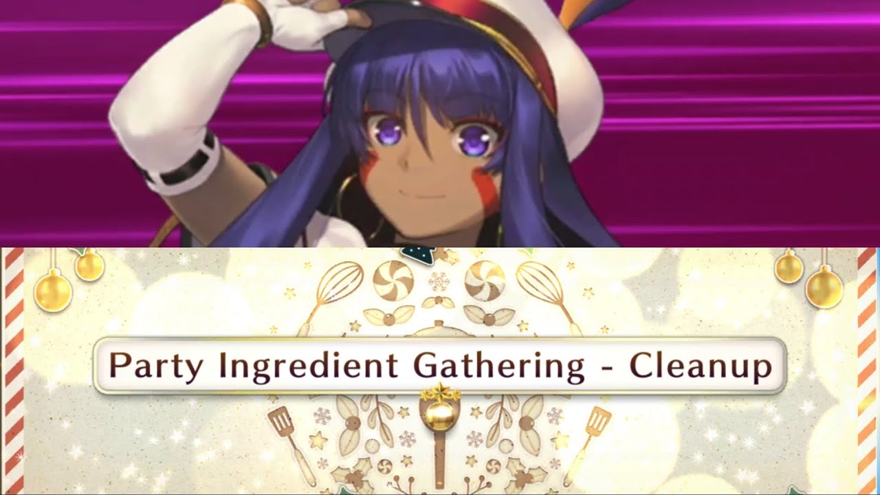 [Fate/Grand Order] Party Ingredient Gathering - Cleanup (Lv. 90 ...