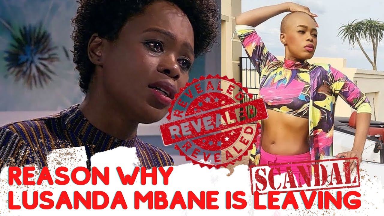 Reason why (Lusanda Mbane) Boniswa is leaving Scandal revealed – Viewers left speechless - YouTube