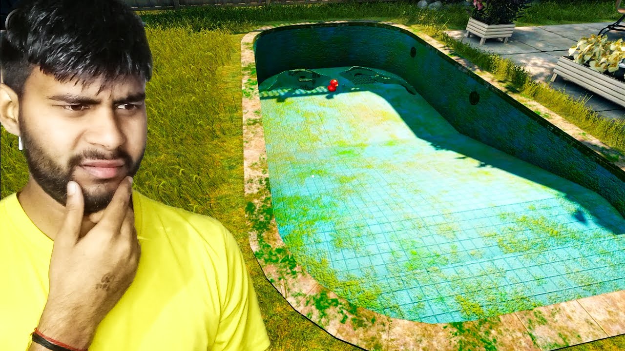 How I Can Clean Dirty Swimming Pool - Zebron Indian Gamerz! - YouTube