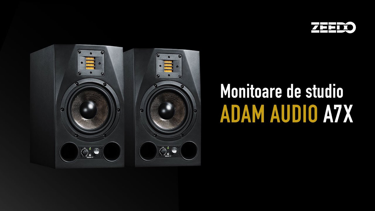 ADAM Audio A7X | Prezentare Zeedo - YouTube