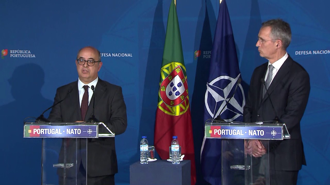 NATO Secretary General with the Minister of Defence of Portugal, 26 JAN ...