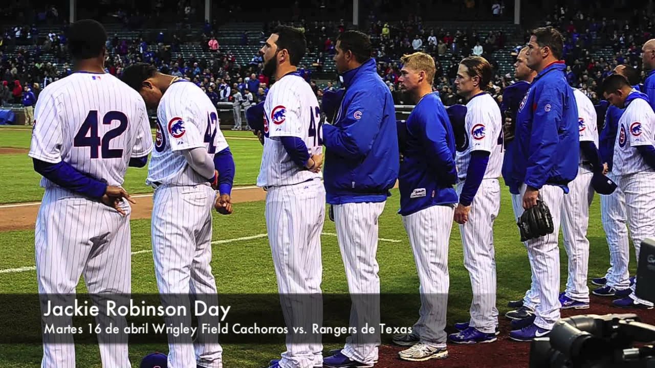 Jackie Robinson Day Chicago Cubs - YouTube