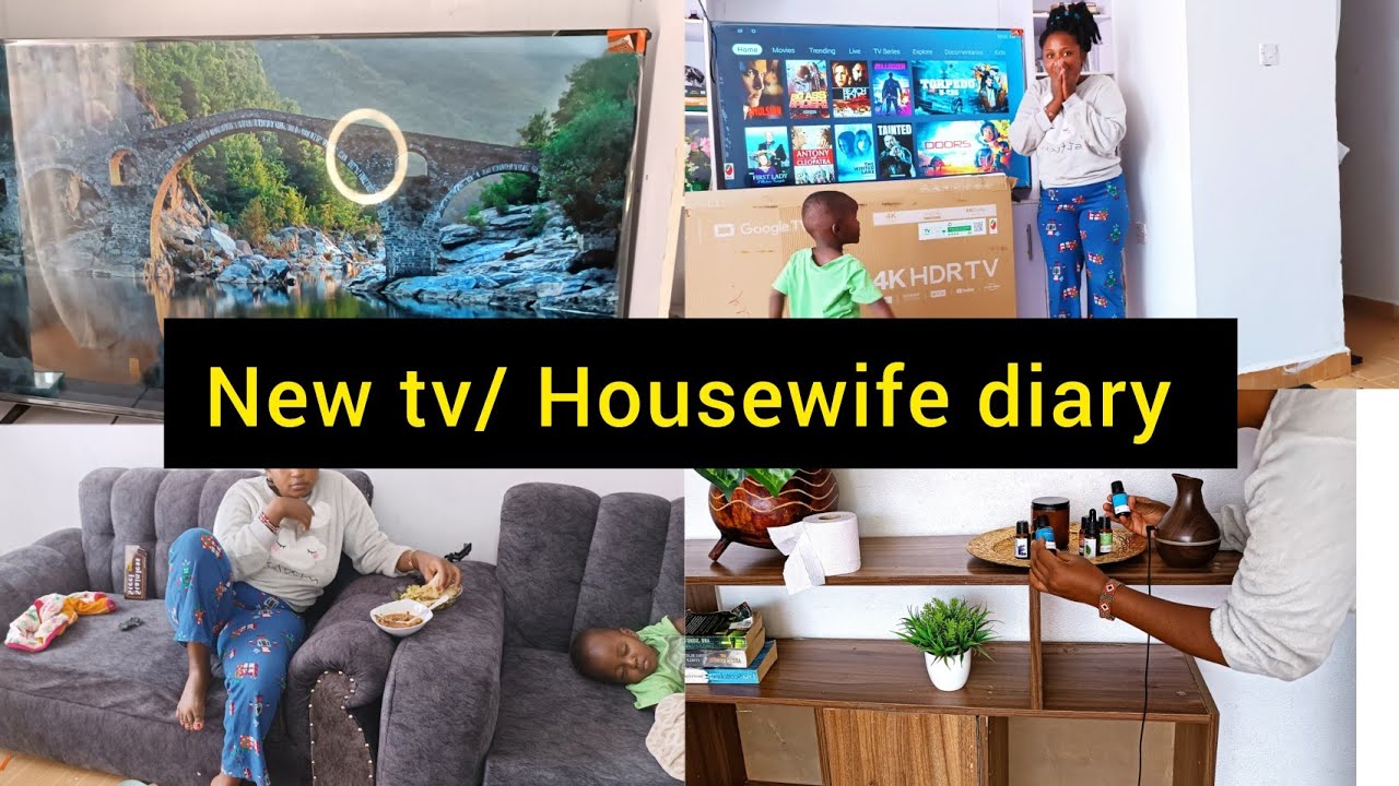 Finally ! We got a NEW TV!! 😳// Living oom makeover // New house decor ...