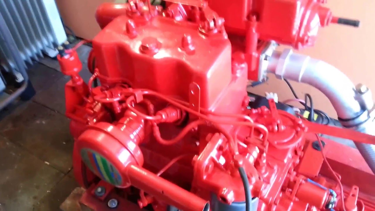 Bukh DV 20 totalrenoveret - YouTube