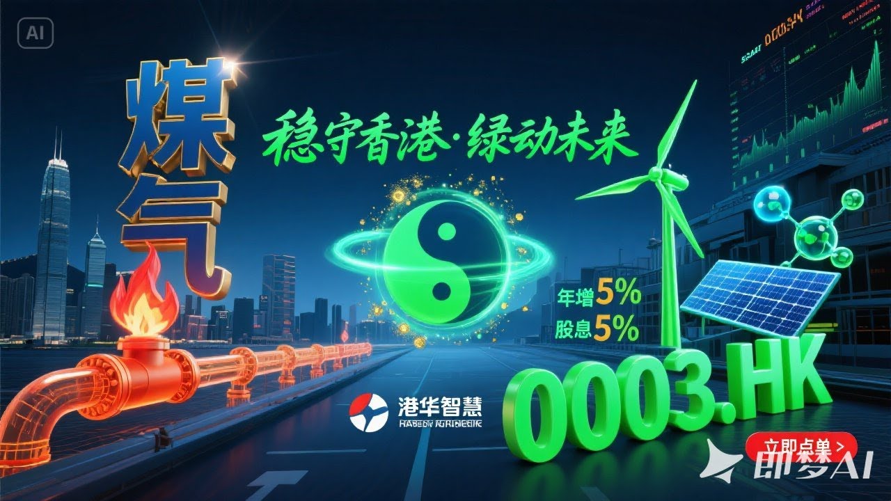 香港中華煤氣（00003.HK）全面解析與投資佈局策略 :穩守香港、綠動未來 - YouTube