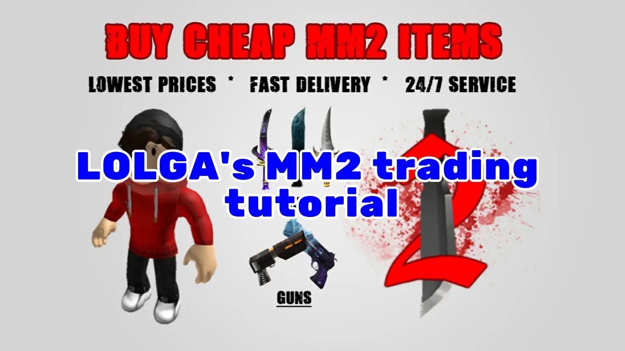 LOLGA's MM2 trading tutorial.(How To Claim your MM2 items Order on ...
