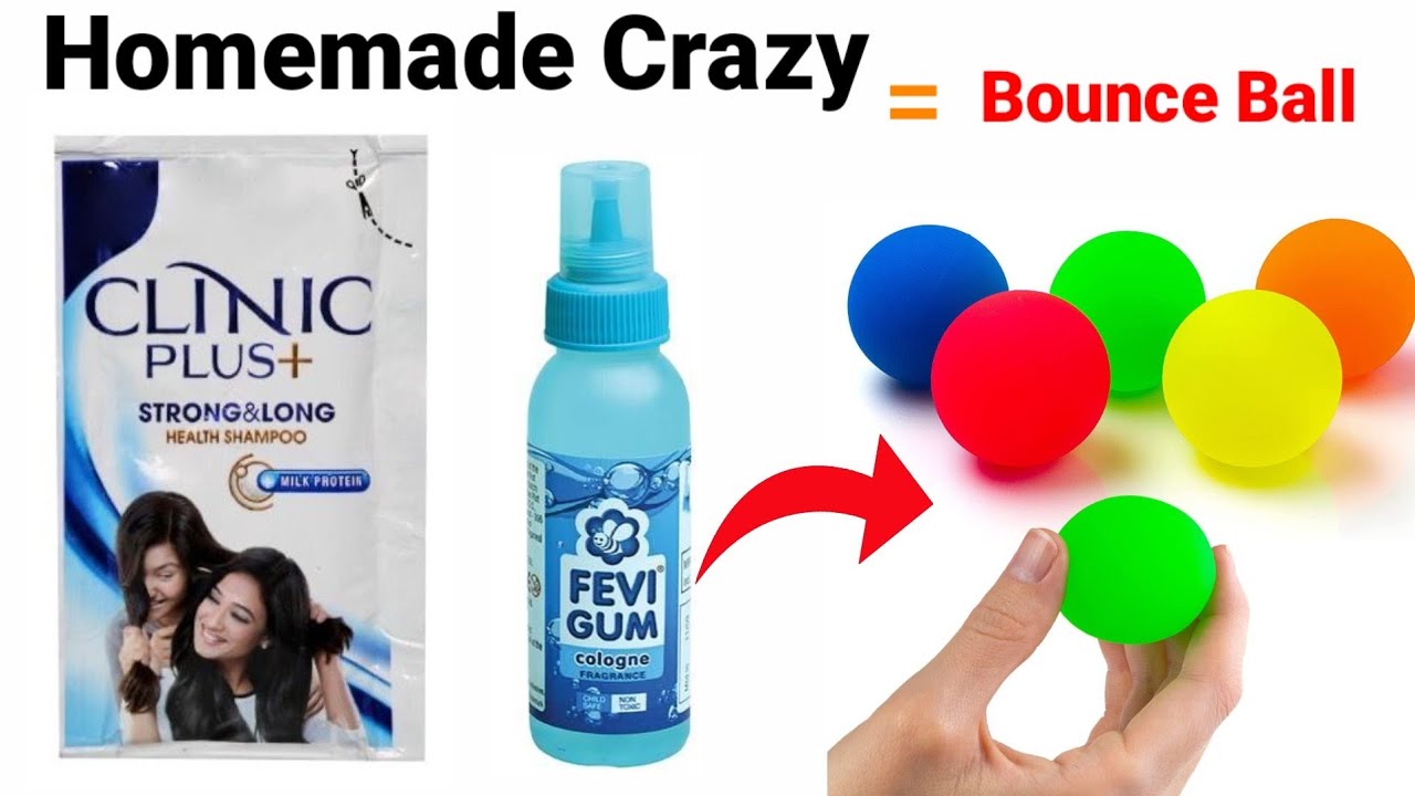 How to make Crazy balls at home/Bouncy ball/homemade crazy ball/diy ...