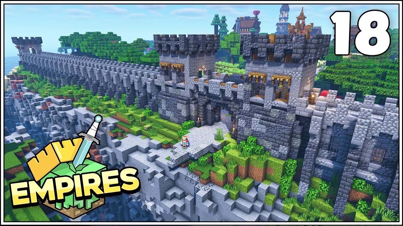 Empires SMP - THE GREAT WALL OF MYTHLAND!!! - Ep.18 [Minecraft 1.17 Let ...