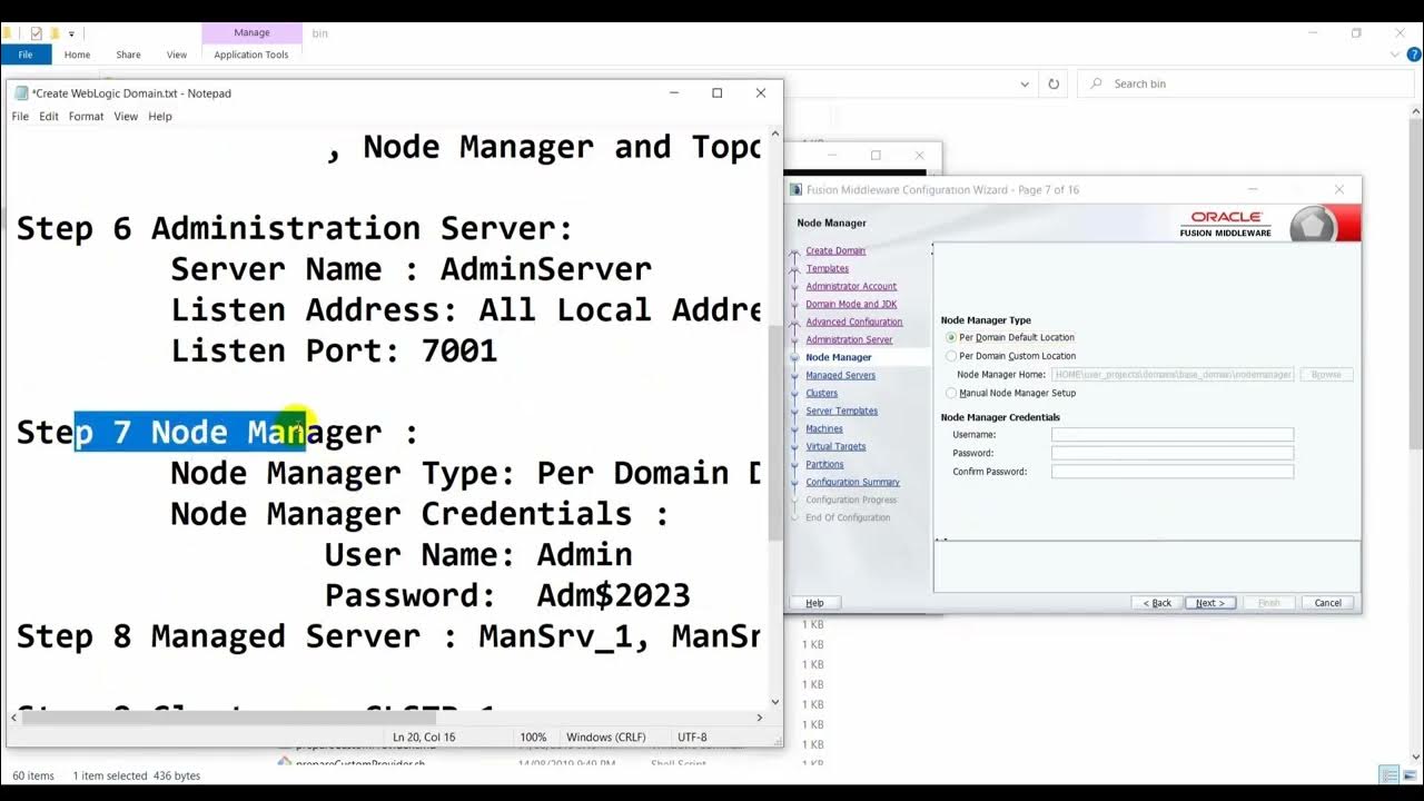 2 Create Oracle Weblogic Domain - YouTube