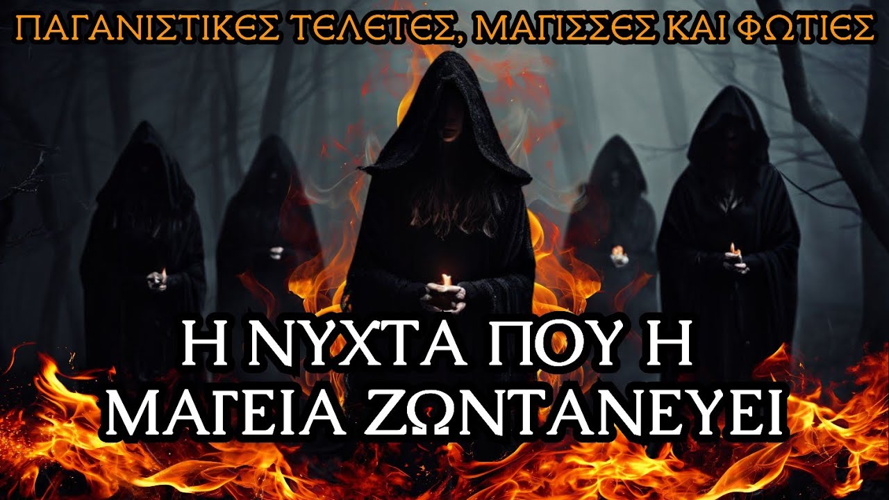 Η ΝΥΧΤΑ ΠΟΥ Η ΜΑΓΕΙΑ ΖΩΝΤΑΝΤΕΥΕΙ - Παγανιστικές Τελετές, Μάγισσες και ...