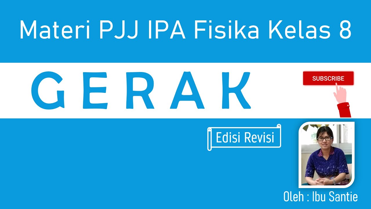 GERAK (GERAK RELATIF, GERAK SEMU, JARAK DAN PERPINDAHAN) - YouTube