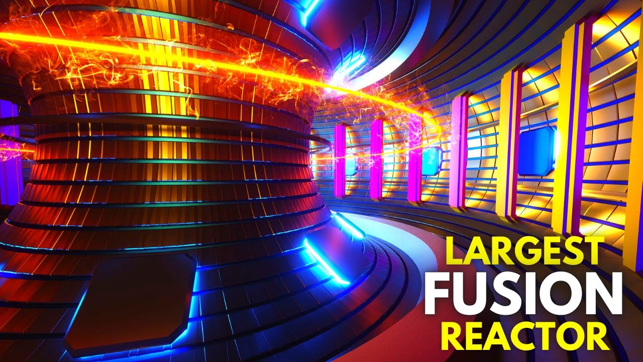 Inside the World's Largest Nuclear Fusion Reactor - YouTube