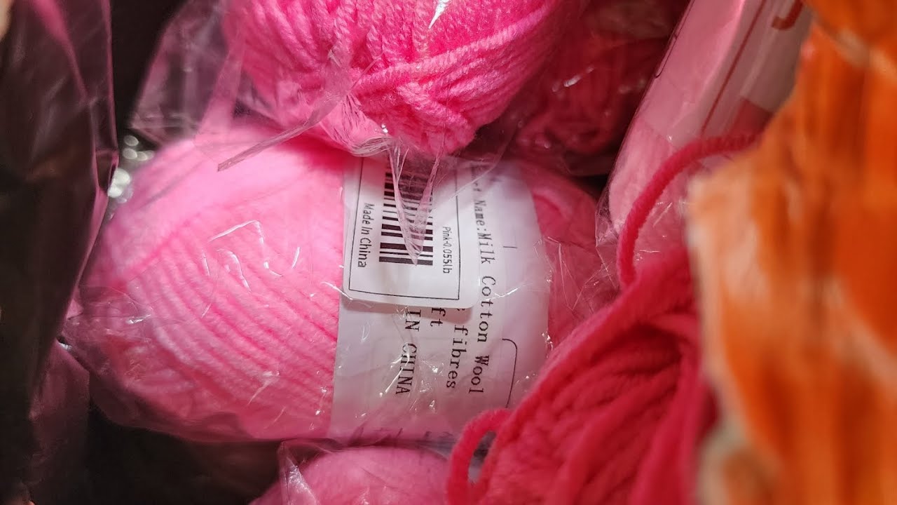 Temu yarn haul, hunt for the ultimate wish yarn that I love ! - YouTube