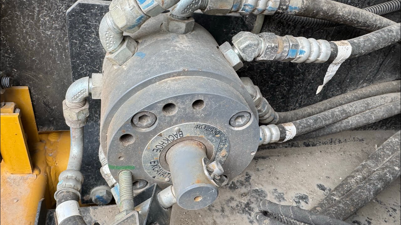 John Deere 160 P Excavator Pattern Control Valve Switch Location - YouTube