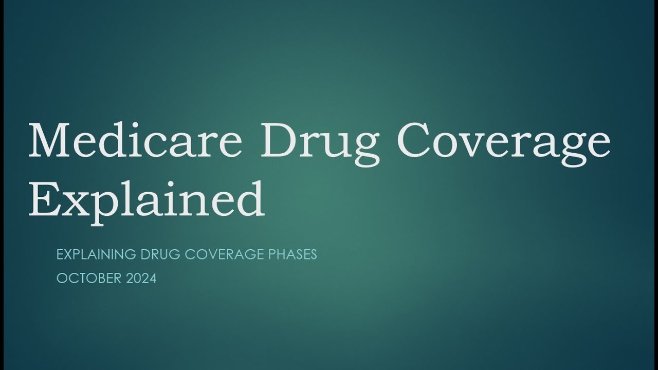 Medicare Drug Coverage Limits Explained (2025 Plan Year) - YouTube