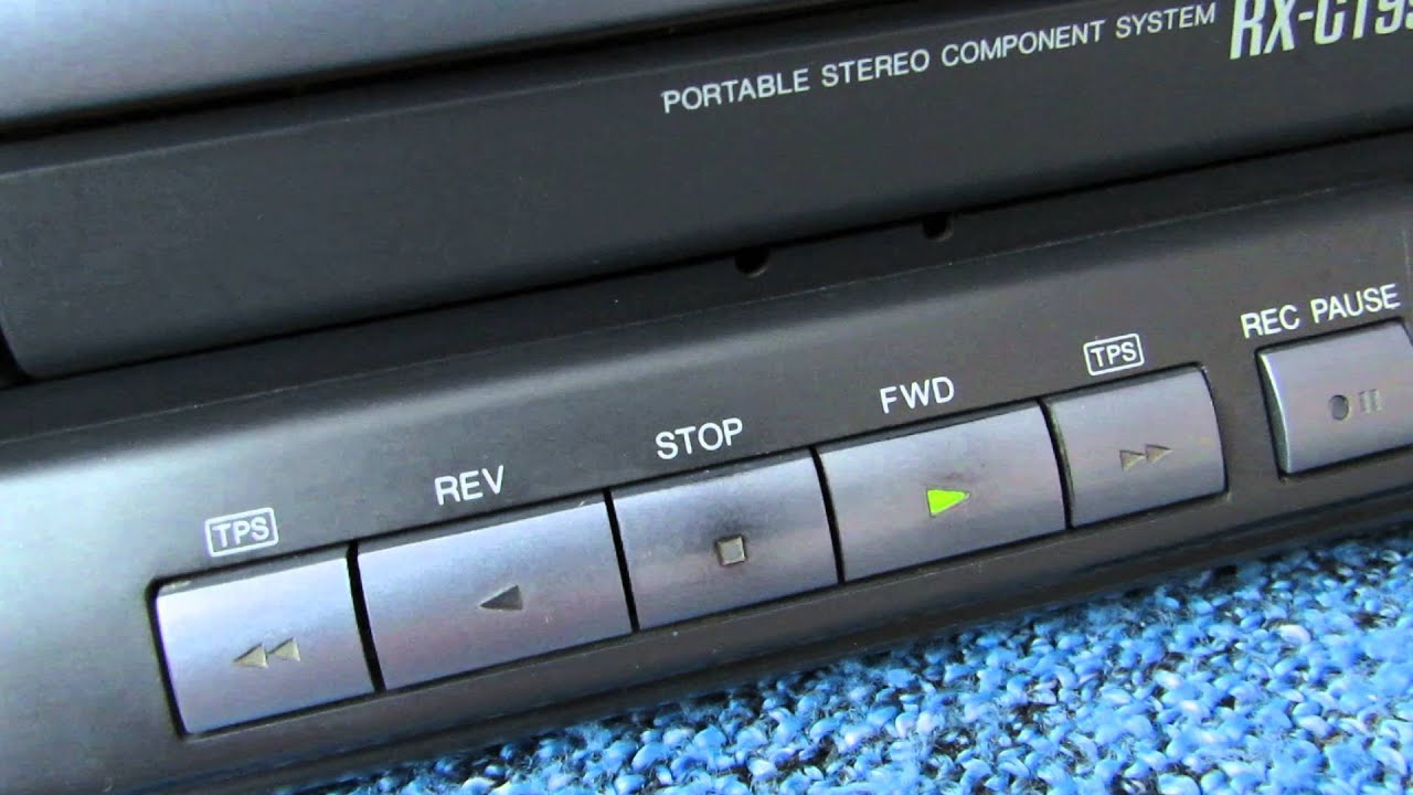 Panasonic RX-CT990 (Кассеты) - YouTube