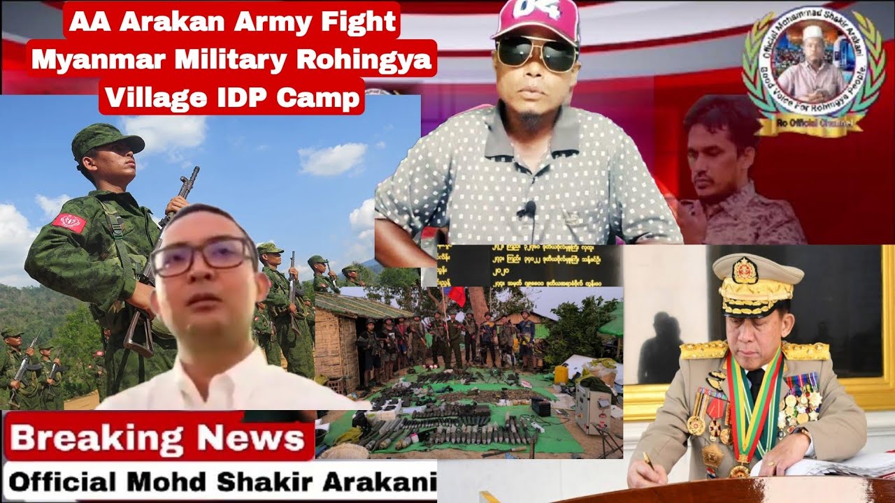 Rohingya are going to attack the village. AA Arakan Army Myanmar ...